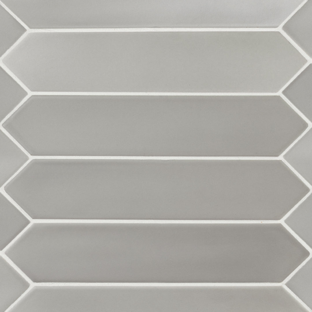 Lanse Gray Picket, 2" x 10" Ceramic Tile | Backsplash Tile