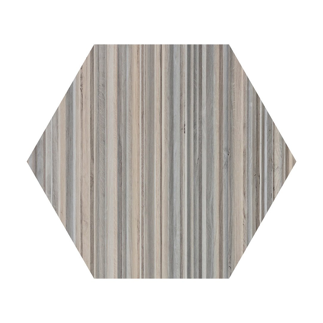 Oasis Blue Hexagon Porcelain Tile | Kitchen & Bathroom Tile by Tesoro