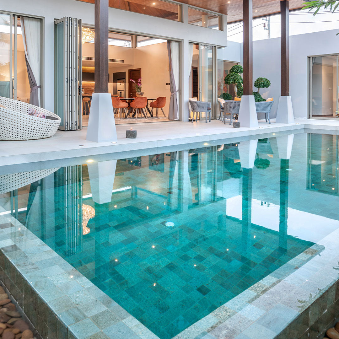 Buy Porcelain Pool Tile Online | AquaBlu Mosaics