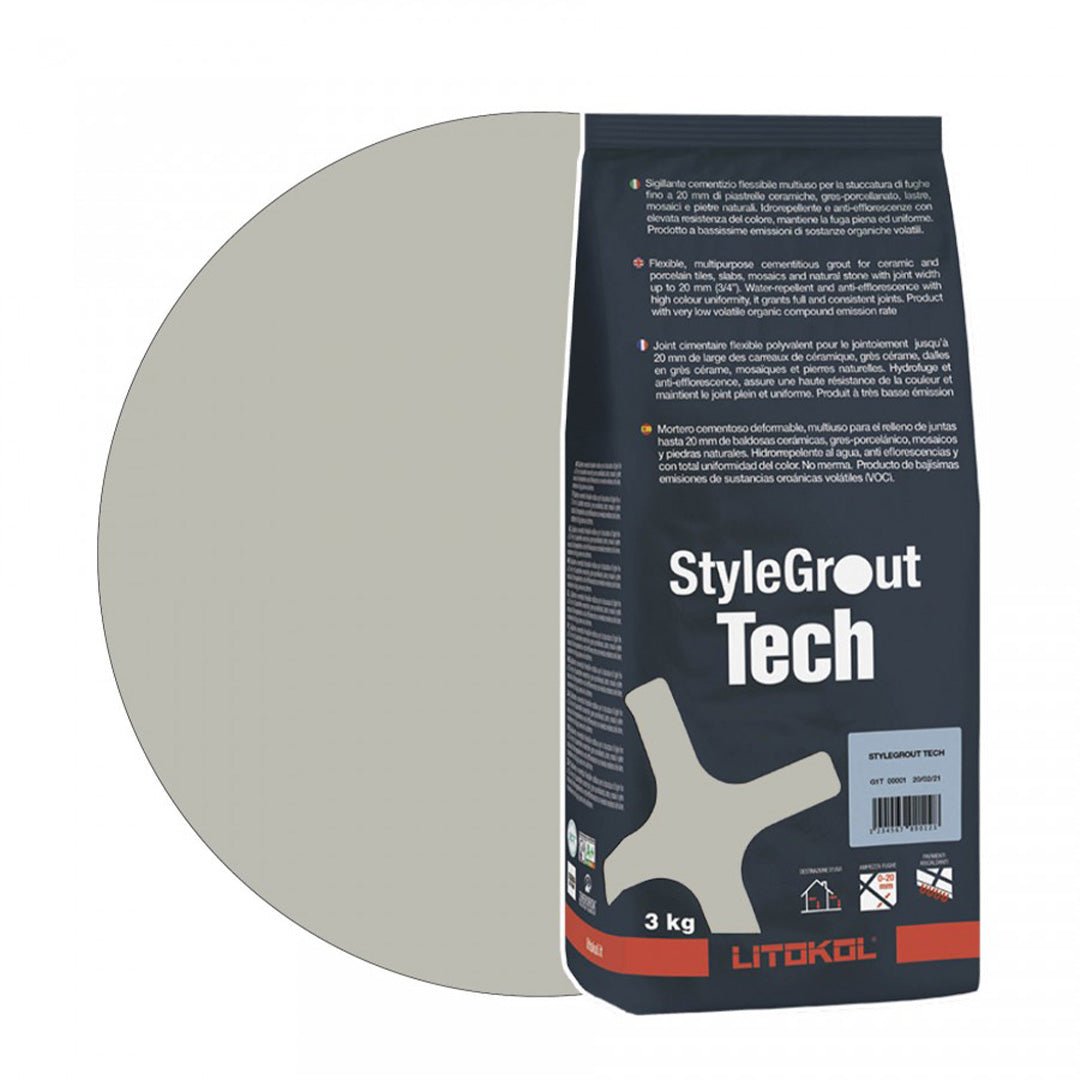 StyleGrout Tech, Silver 1 | Cementitious Tile Grout