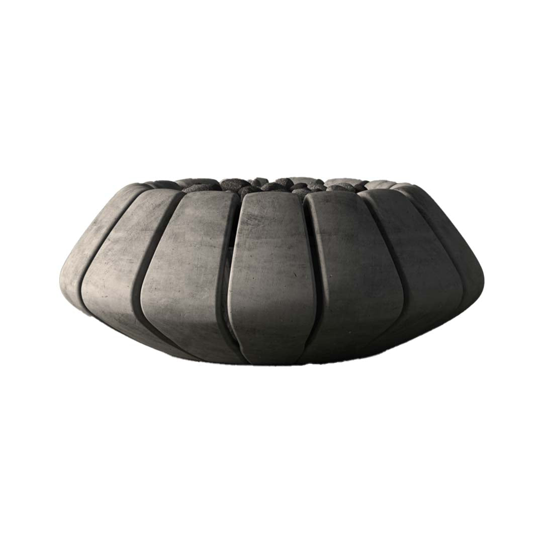 Sunflower Fire Bowl | Outdoor Gas Fire Pit by Prism Hardscapes