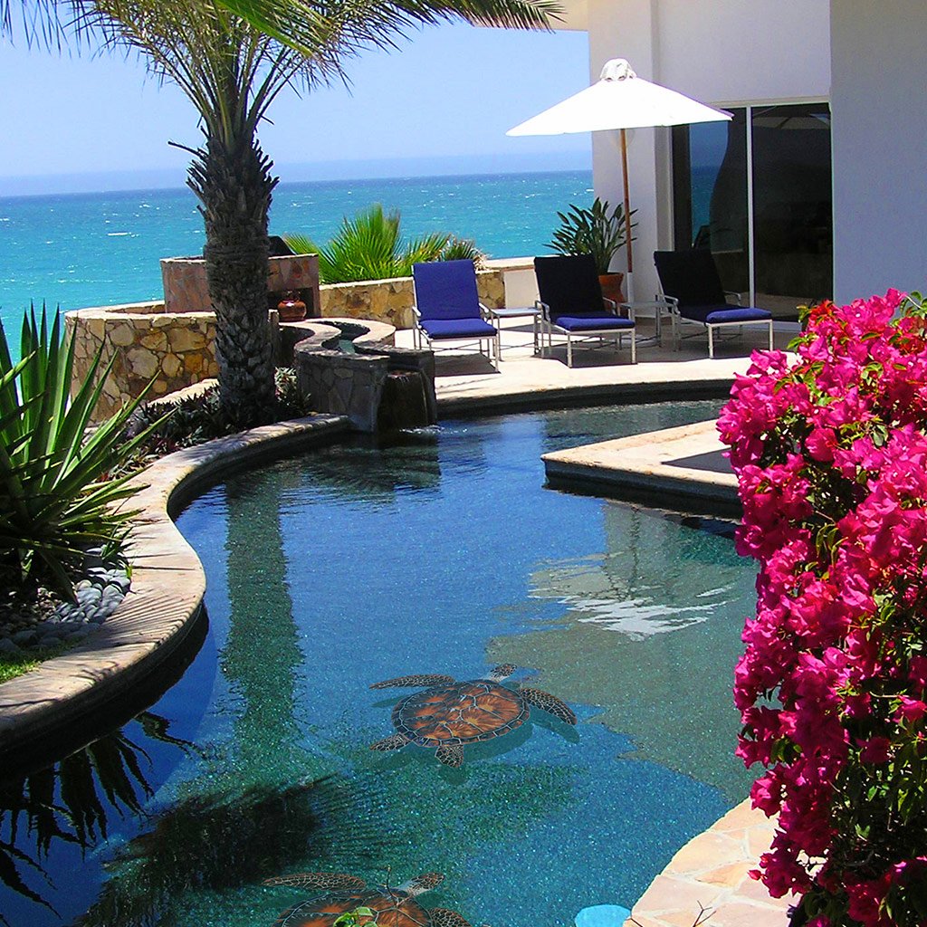 Swimming Pool Mosaics | Pool Tile Mosaics – AquaBlu Mosaics