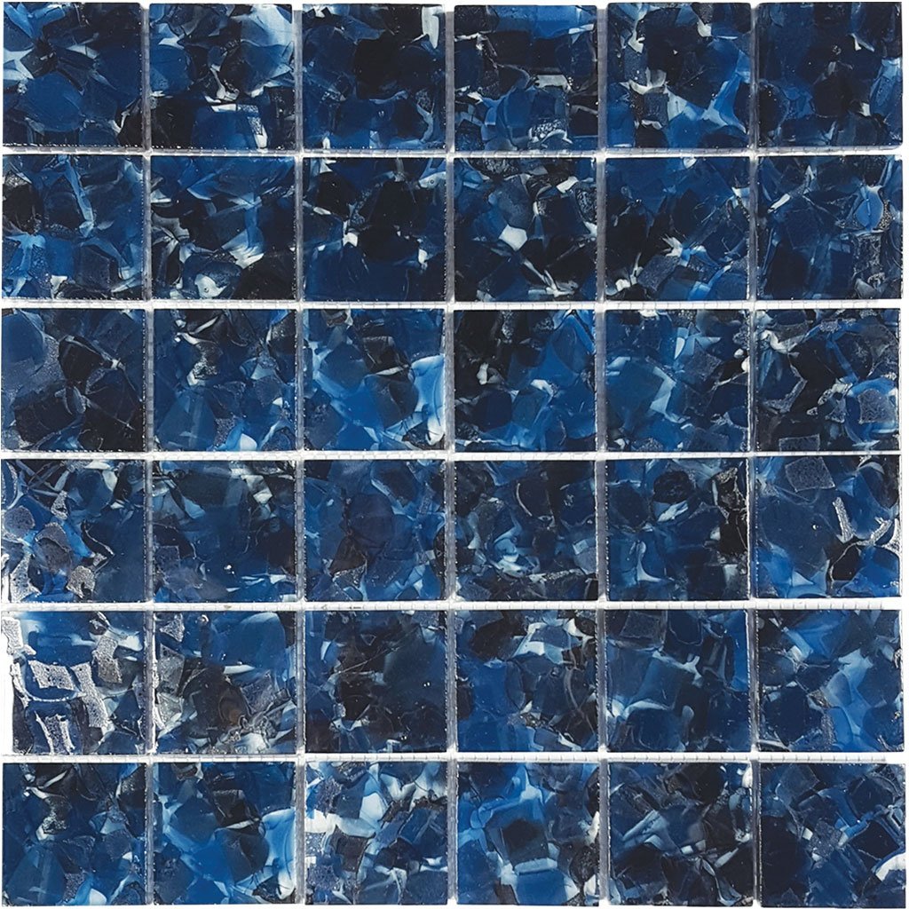 Oxford, 2" x 2" | CETFLWGOXF22C | Aquatica Glass Pool Tile