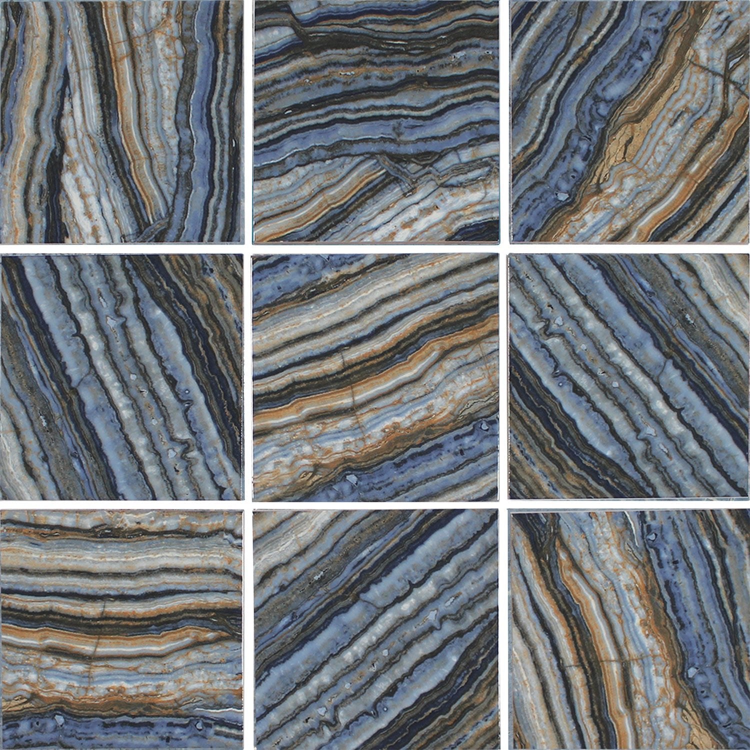 Onyx Blue 6" x 6" Pool Tile I CVLONYXBLUE6 | Pool Waterline Tile ...