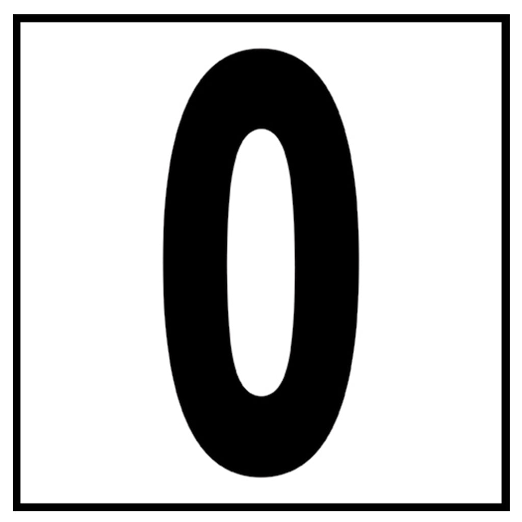 6" x 6" Smooth and Non-Skid Depth Markers | Safety Markers for Pools