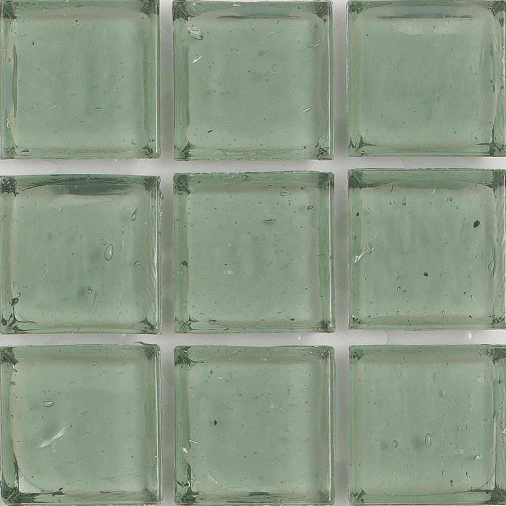 Tremolite Clear 1x1 Glass Tile | E11.267.01S | American Glass Mosaics ...