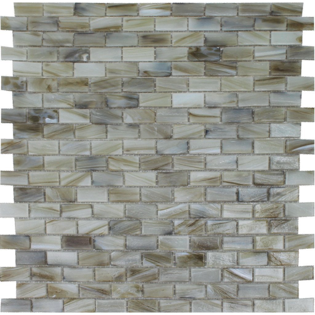 Jade 1/2" x 1" Mosaic | FOSAUROJADEREC | Aquatica Glass Pool Tile ...