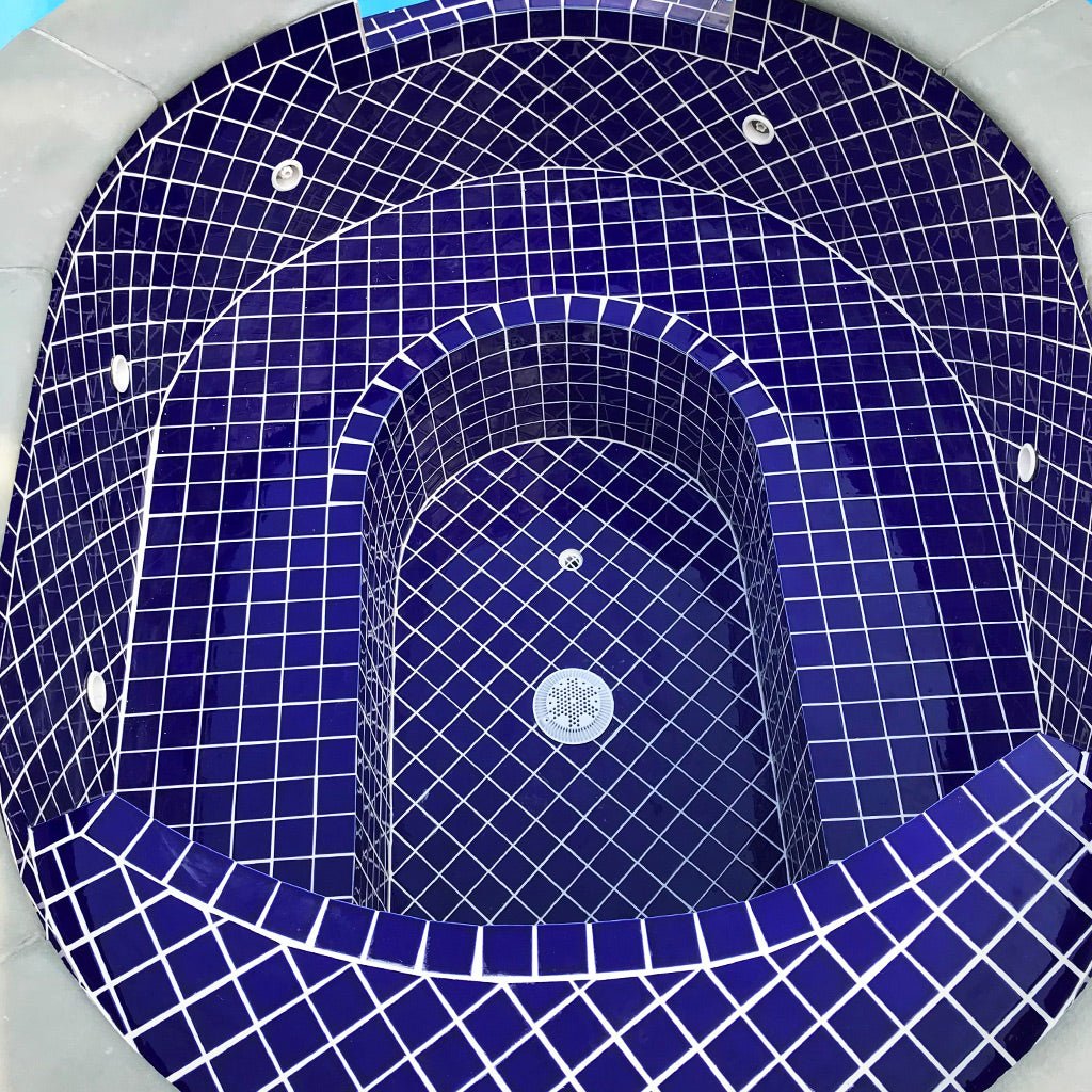 Cobalt Blue, 3" x 3" | VIP-713 | Fujiwa Porcelain Pool Tile – AquaBlu ...