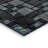 Slate, Mixed Pool Tile| GG8M2348K9 | Mosaic Glass Tile – AquaBlu Mosaics