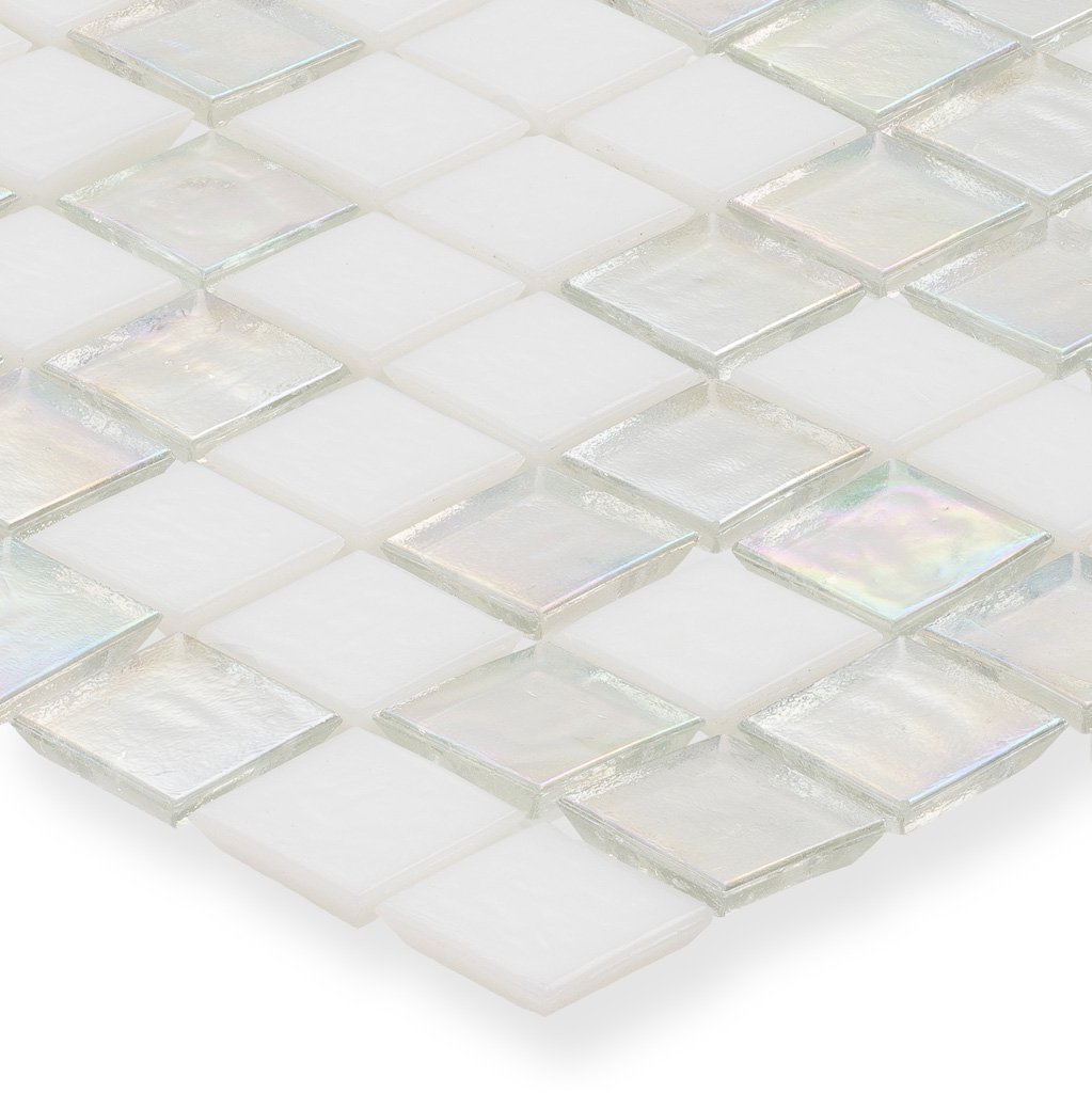 Quartz, 1" x 1" Glass Mosaic Tile | E11QUARXXS | American Glass Mosaics ...