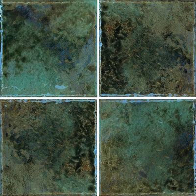 6x6 Waterline Tile | Porcelain Pool Tile | AquaBlu Mosaics
