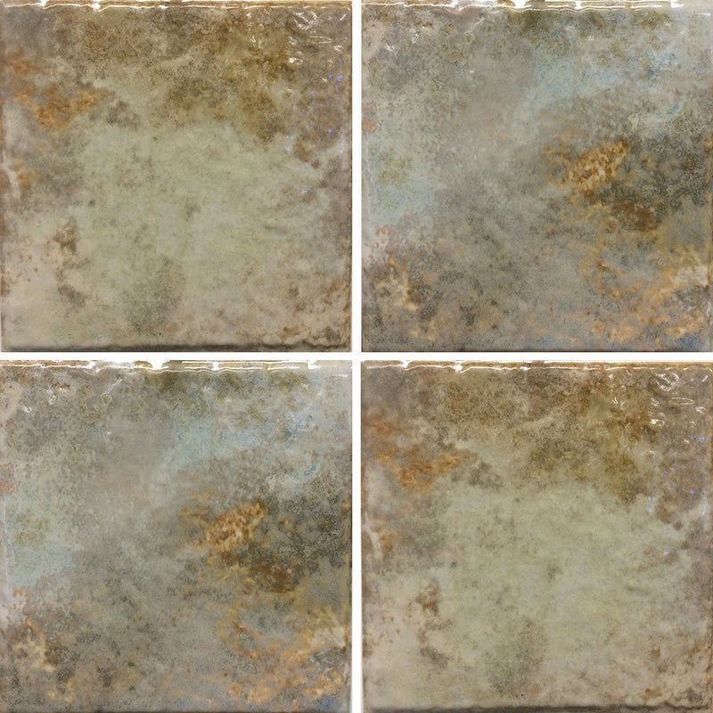 Gold, 6" x 6" Porcelain Tile | JOYA-603 | Fujiwa Pool Tile – AquaBlu ...