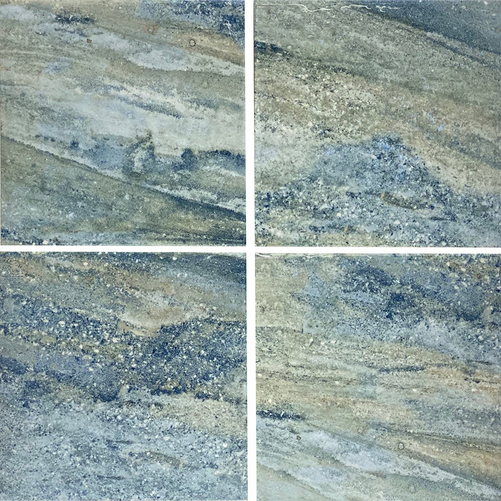 Blue Granite, 6" x 6" | KENJI-20 | Pool Waterline Tile