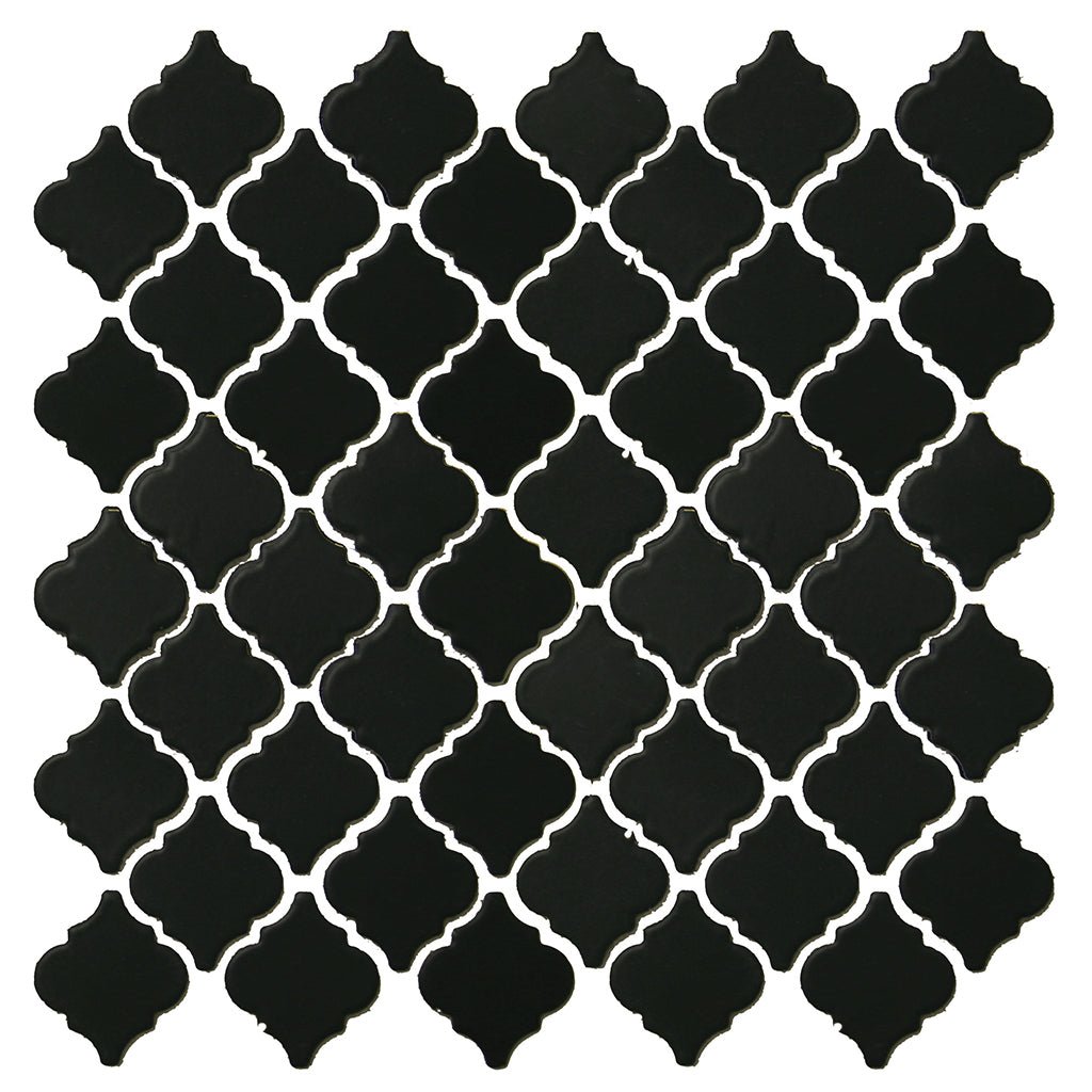 Matte Black, 2" x 2" | LT-1022 | Porcelain Tile for Kitchens and Bath
