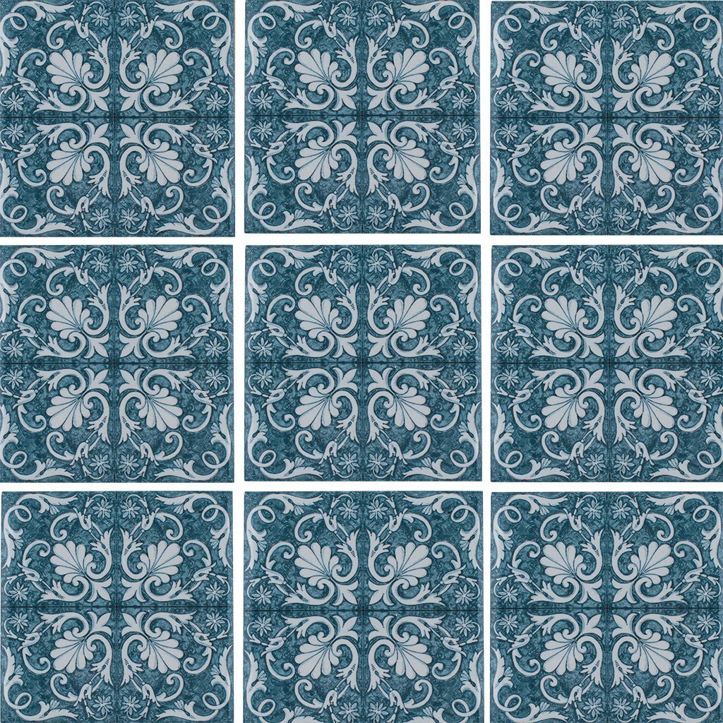 Maioliche Series | Porcelain Pool Tile by Aquatica – AquaBlu Mosaics