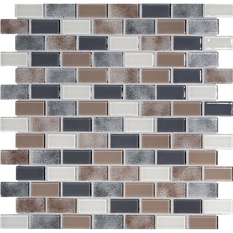 Cashmere Natural, 3/4" x 1-5/8" Glass Pool Tile | Murrine Mosaics ...