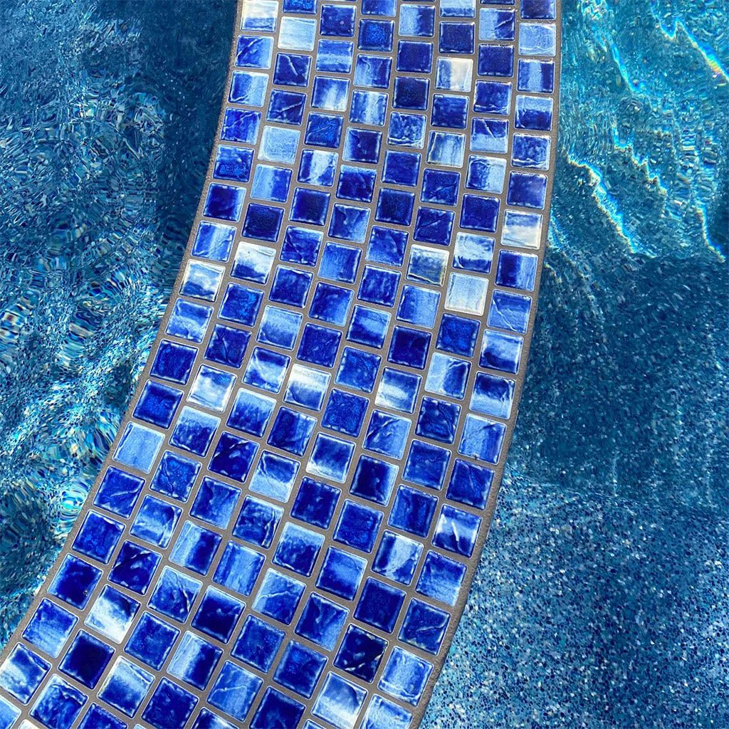 1" x 1" Mosaic Tile | Porcelain Mosaic Pool Tiles – Page 2 – AquaBlu ...