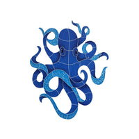 Octopus Mosaic | OCTLBLS | Pool Mosaic by Artistry in Mosaics – AquaBlu ...