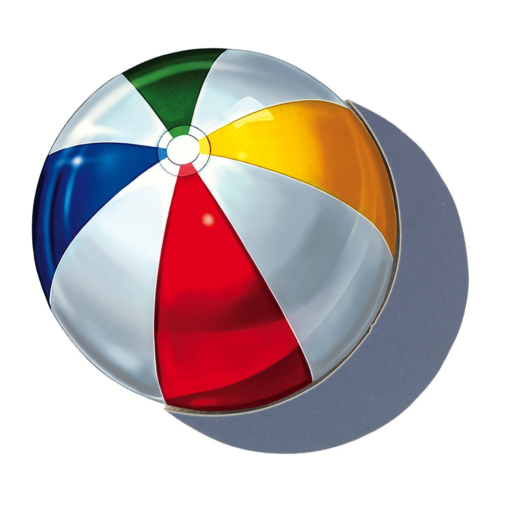Beach Ball In Pool