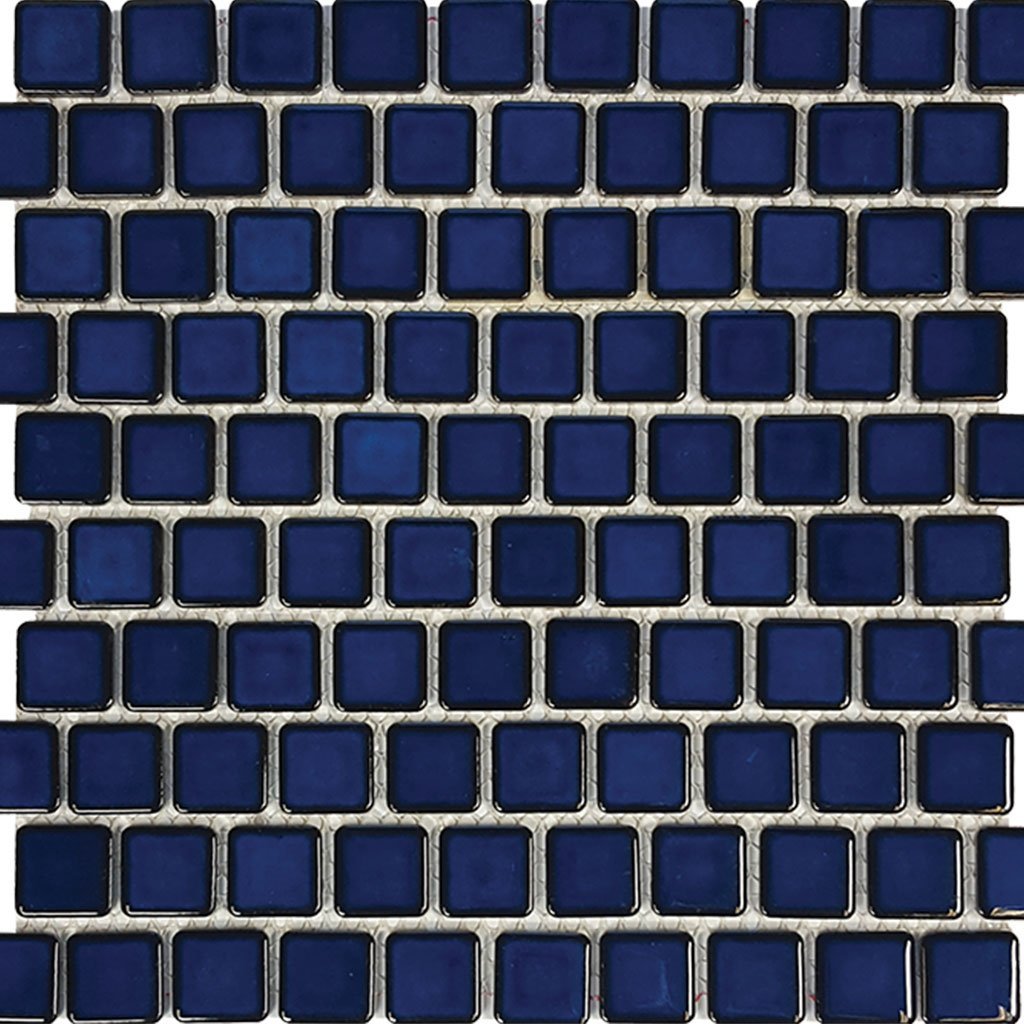 Cobalt Blue, 1" x 1" | POWPLHM106PT | Aquatica Porcelain Pool Tile