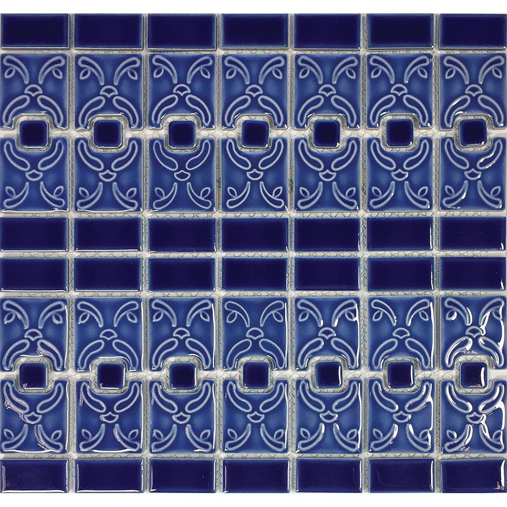 Blueberry Mosaic Tile | POWPLLC4141PT | Aquatica Porcelain Pool Tile