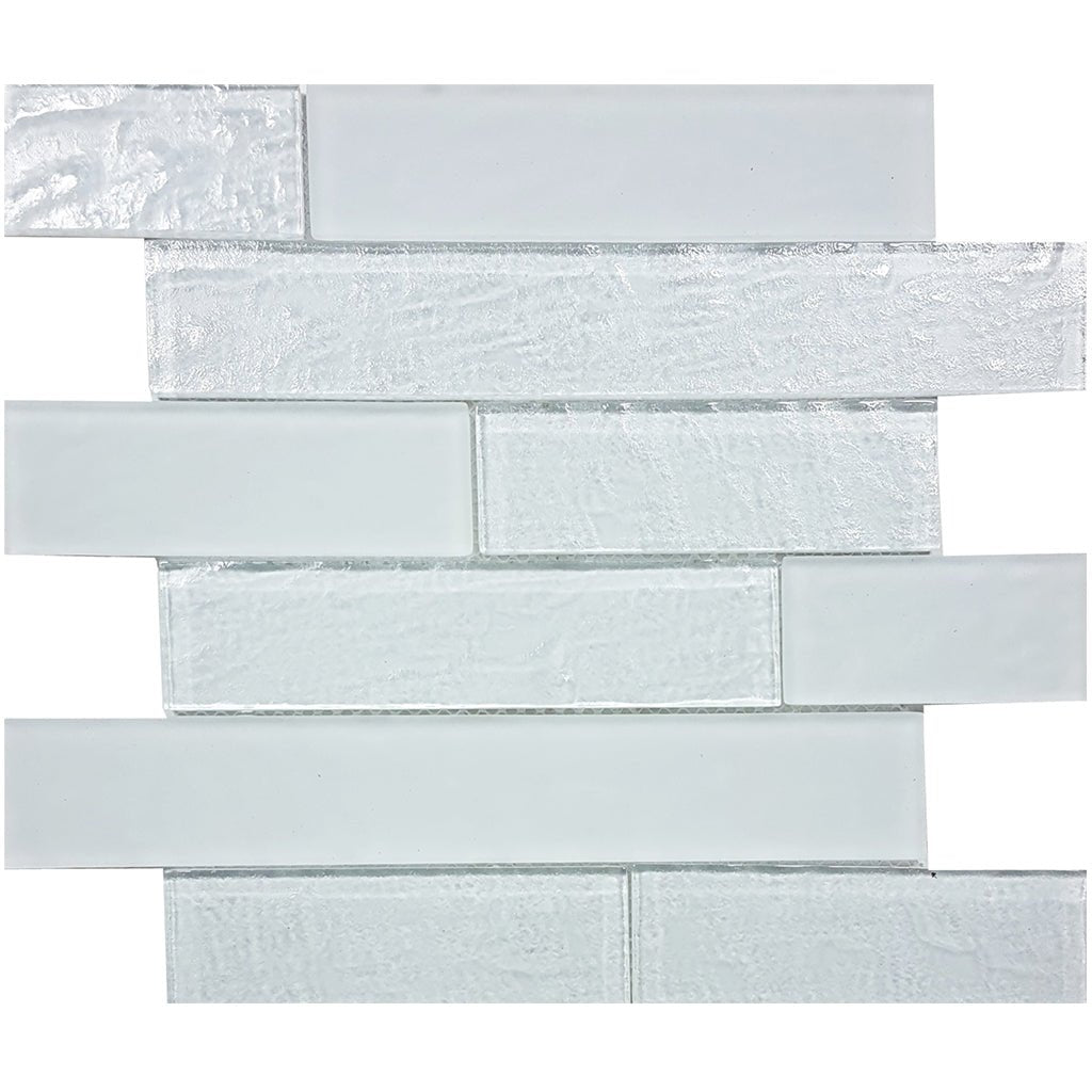 Alabaster, 2" x 6" Glass Tile | TASREVEALABRL | Aquatica Pool Tile