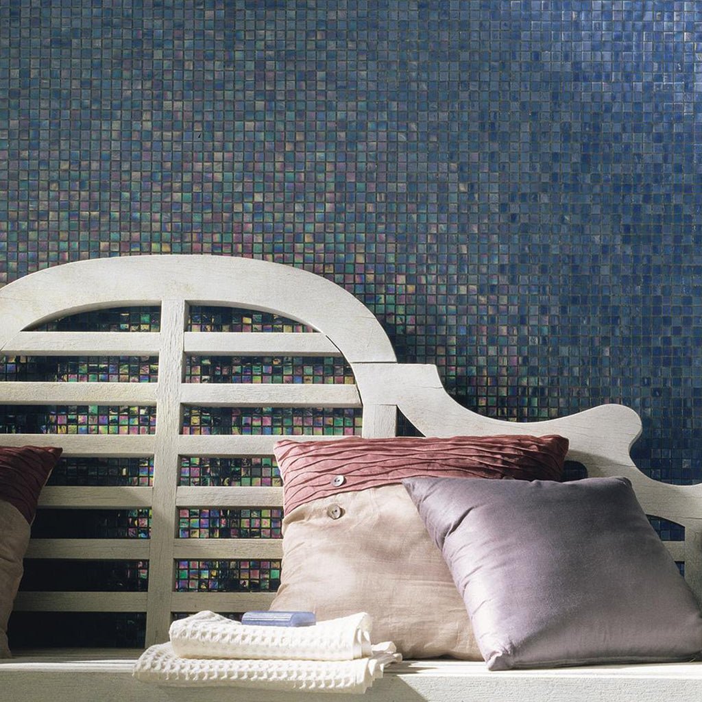 Periwinkle, 5/8" x 5/8" Glass Tile | Pool and Spa Tile by SICIS ...