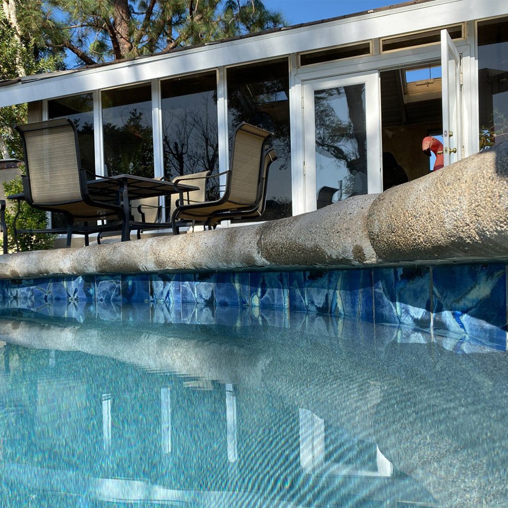 Space Blue, 6" x 6" Pool Tile | SORA-778 | Pool Waterline Tile ...