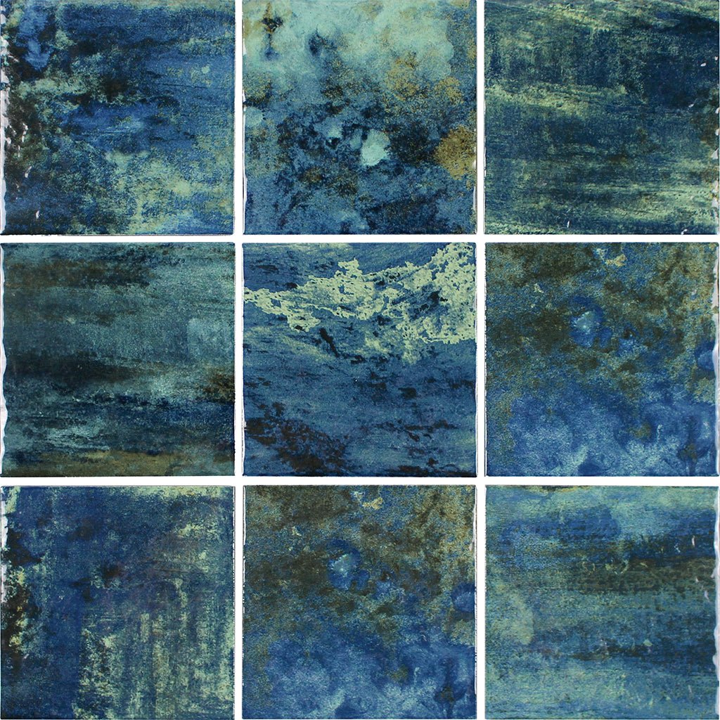 Aqua, 6" x 6" Tile I GEMSEACAQUA6 | Aquatica Porcelain Pool Tile ...