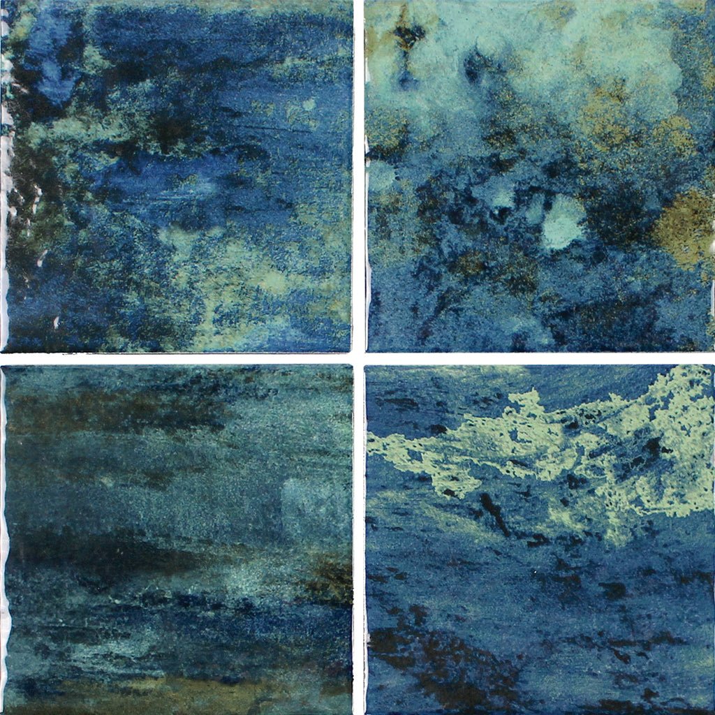 Aqua, 6" x 6" Tile I GEMSEACAQUA6 | Aquatica Porcelain Pool Tile ...