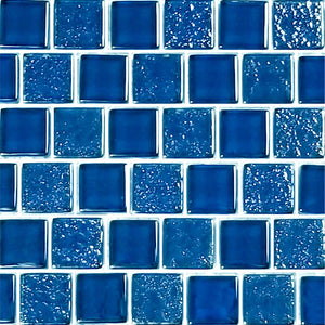 Blue Pool Tile | Glass and Porcelain Pool Waterline Tile – AquaBlu Mosaics