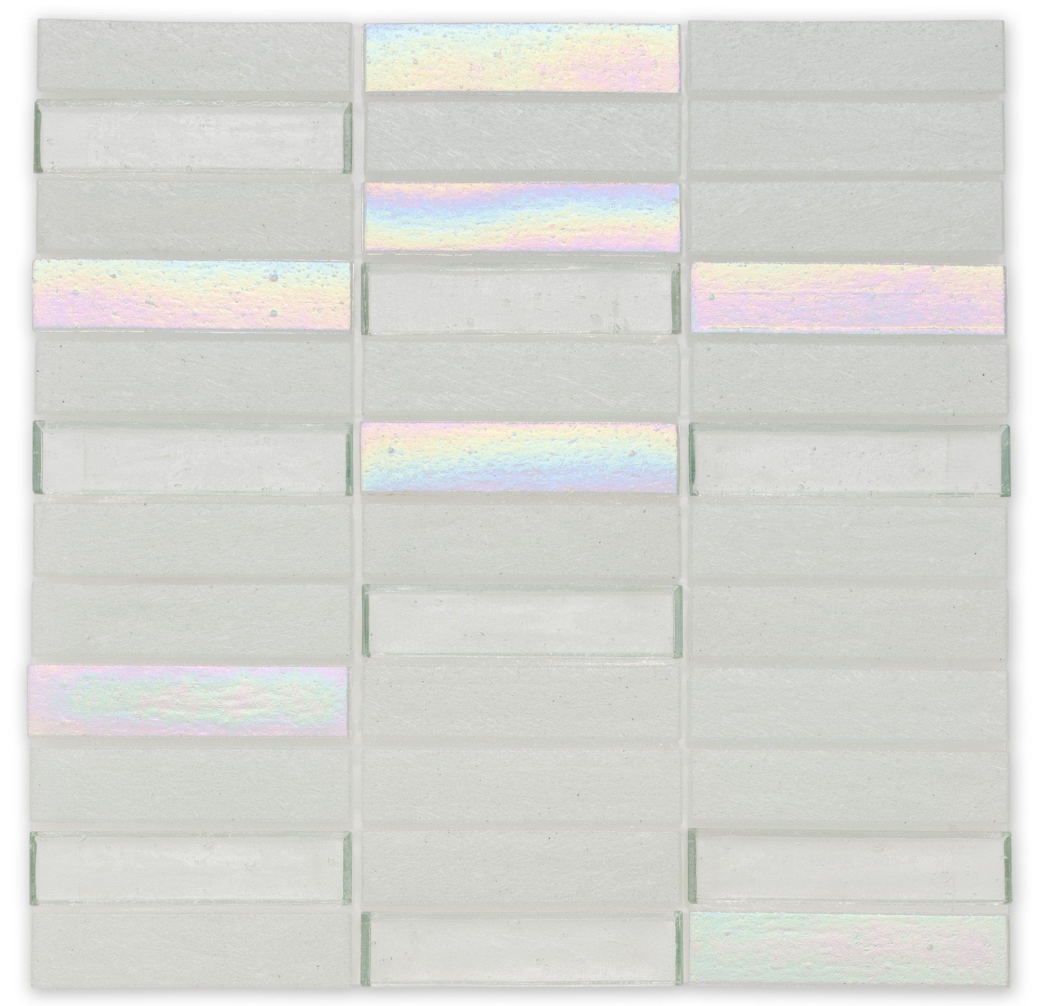 Iceberg, 1" x 4" Glass Mosaic Tile | E14ICEBXXS | American Glass ...