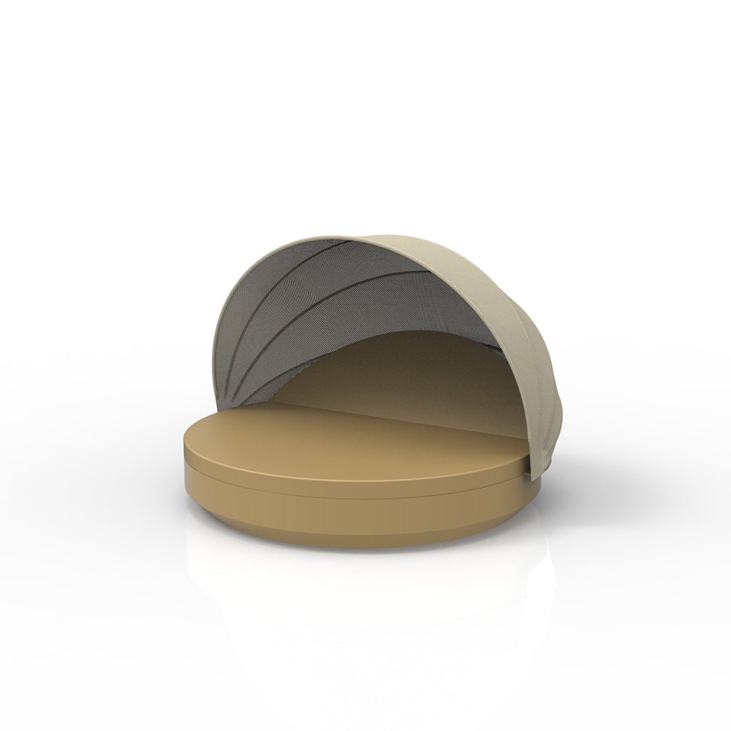 Vela Round Daybed with Reclining Backrests and Sunroof | Vondom ...