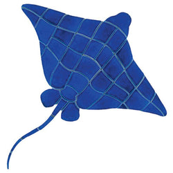 Shark & Ray Pool Mosaics | Shark Pool Tile Mosaics – AquaBlu Mosaics