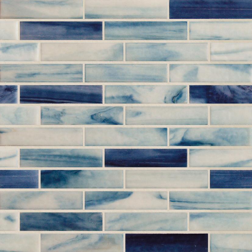 Ultraviolet, 1" x 4" | LN0018 | Hirsch Mosaic Glass Tile – AquaBlu Mosaics