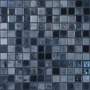 Black Glass Tile | Black Mosaic Tiles for Sale – AquaBlu Mosaics