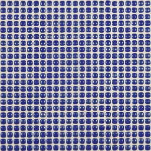 Pearl Royal Blue-Cobalto, 1/2" x 1/2" | 097453M | Vidrepur Mosaic Tile ...