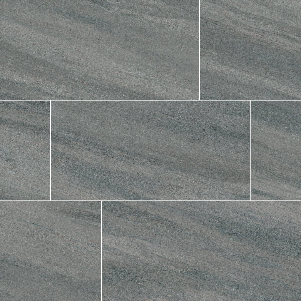 Pillar Dark Gray, 12" x 24" Porcelain Tile | Porcelain Floor Tile